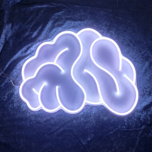 Neon Brain Light - Etsy