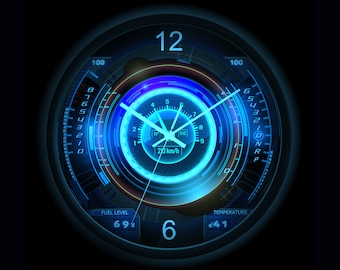 Mercedes Wall Clock gift for Men or Women W123 - Etsy