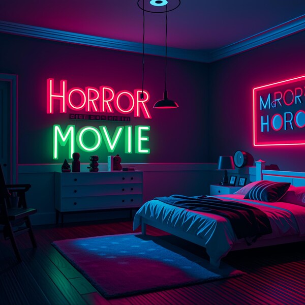 Horror Movie Signs - Etsy