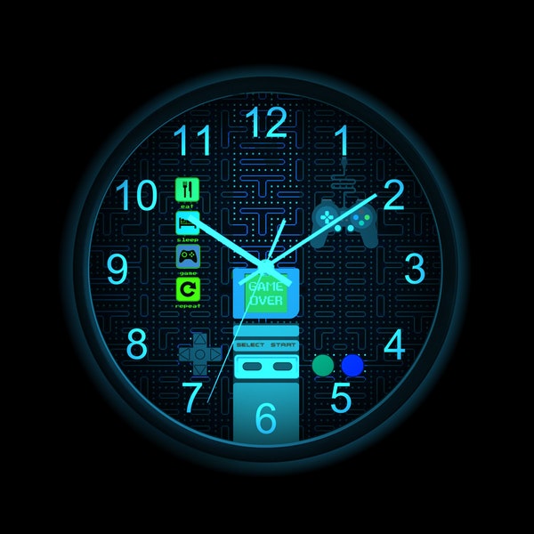 Retro Wall Clock - Etsy