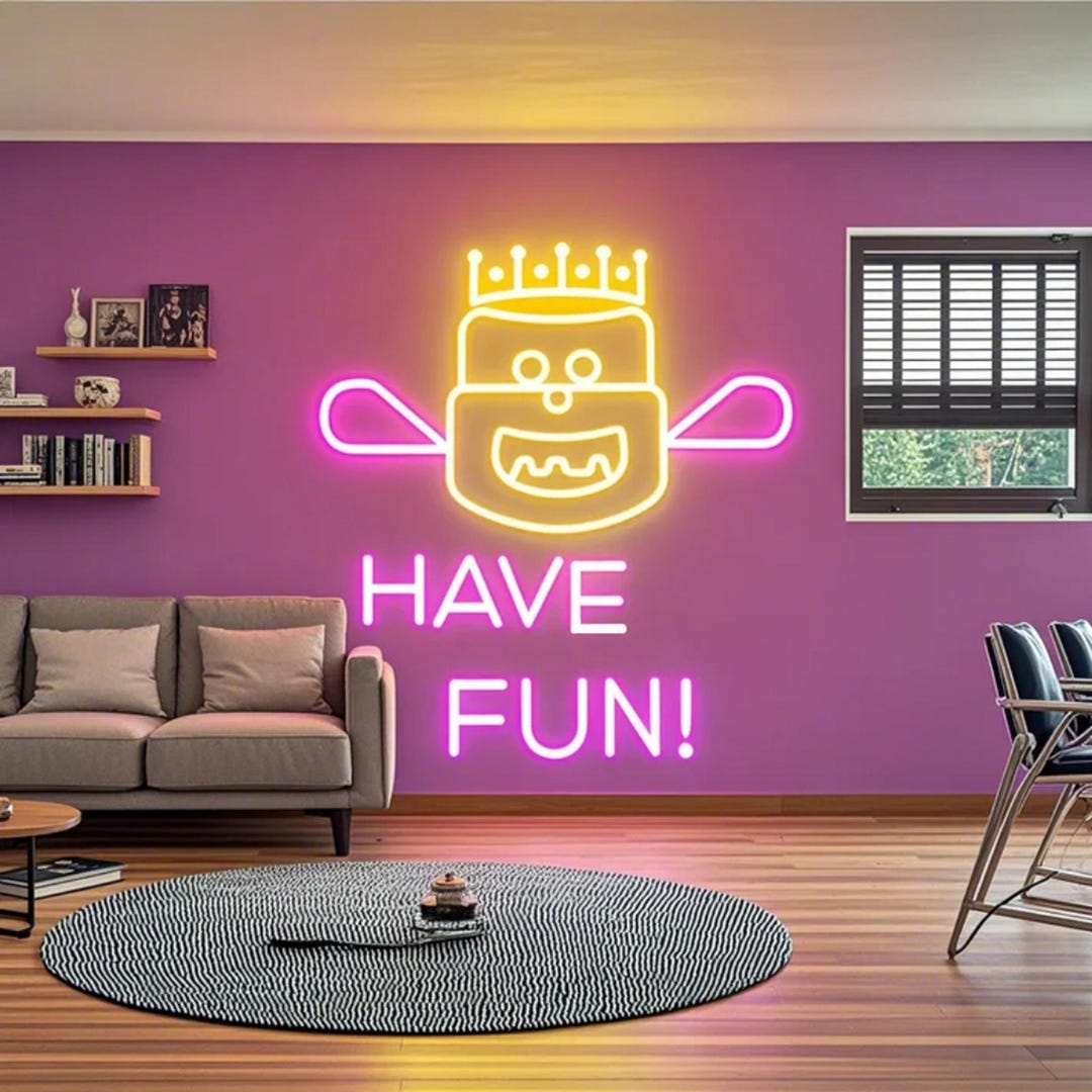 Have Fun Neon Sign,custom Have Fun Light up Sign,have Fun Led Sign,neon ...