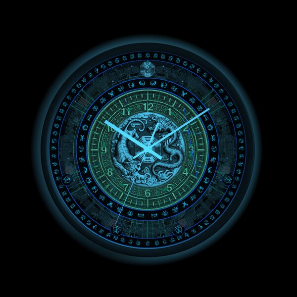 Chinese Clock - Etsy