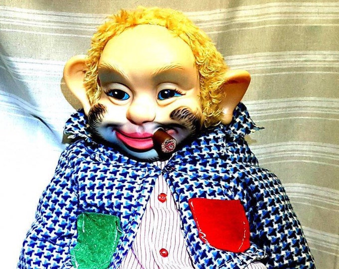 Vintage Red Skelton's, Freddie the Freeloader by Rushton Hobo Doll ...
