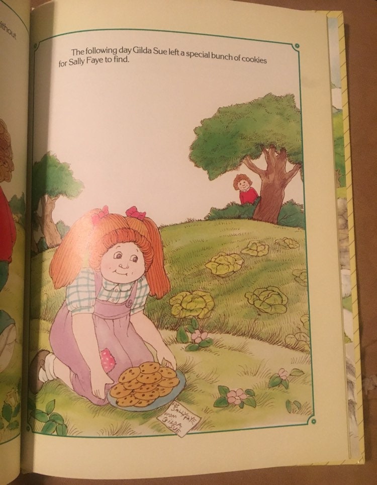Cabbage Patch Kids Hardcover book; The Shyest Kid In The Patch, Vintage ...
