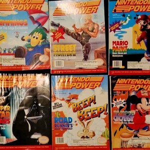 Vintage NINTENDO POWER Magazines Pick Your Favorite Issues Mix and ...