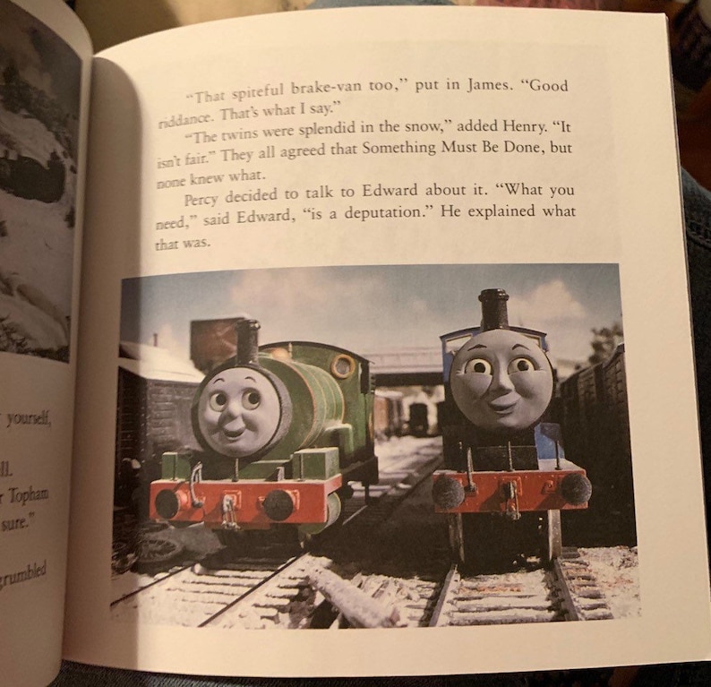 EDWARDS EXPLOIT Thomas the Tank Engine Vintage Storybook and | Etsy