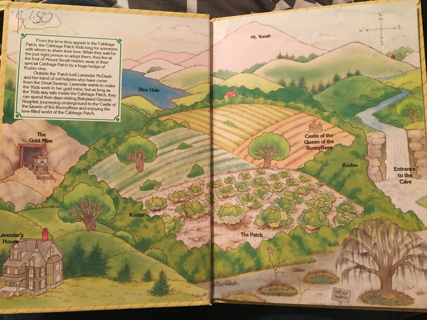 Cabbage Patch Kids Hardcover book; The Great Rescue. A Parker Brothers ...