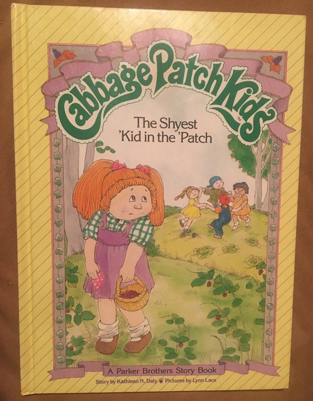 Cabbage Patch Kids Hardcover Book the Shyest Kid in the Patch, Vintage ...