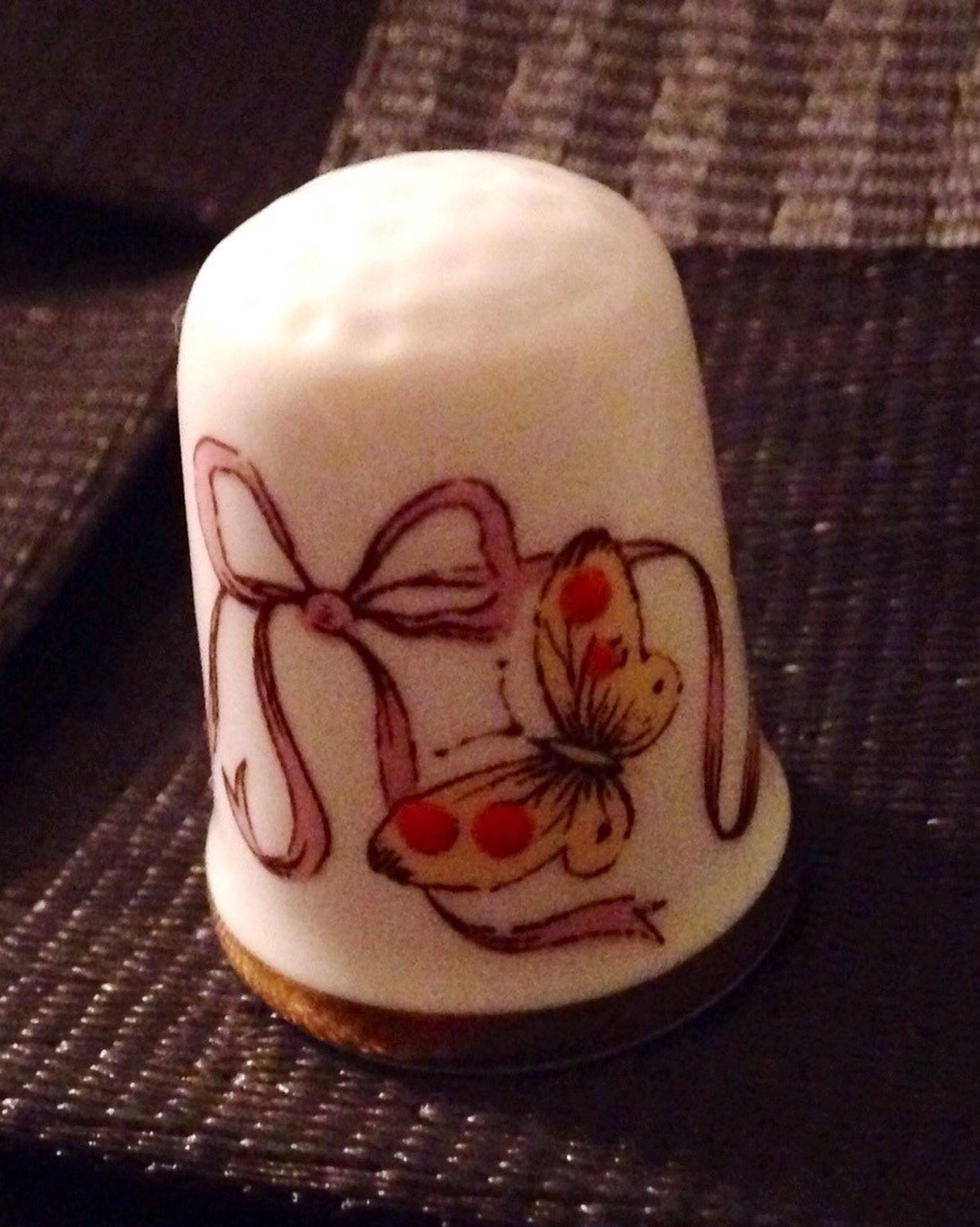 Vintage Thimble Bone China EASTER Collectible Thimble by - Etsy
