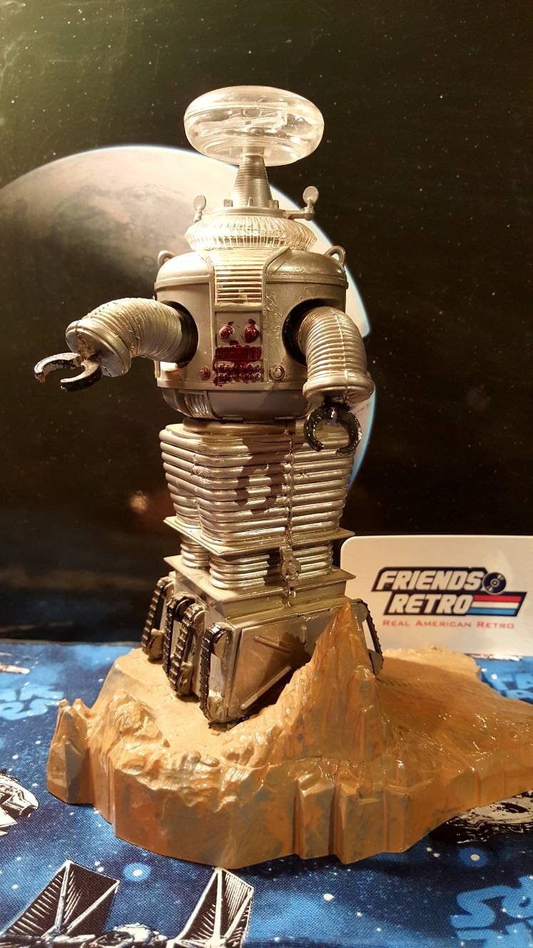 Vintage, Lost In Space Robot Model Kit By Aurora, 1968. Robot Toy ...