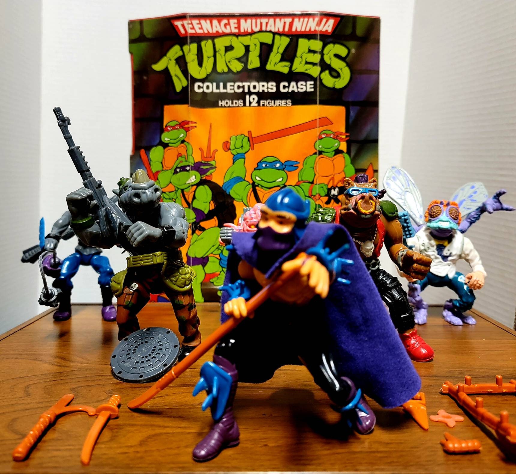 TMNT, Teenage Mutant Ninja Turtles Action Figures! Shredder, Bebop ...