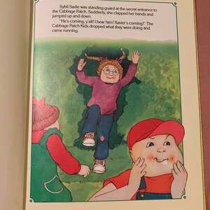 Cabbage Patch Kids Hardcover Book the Big BICYCLE RACE. A Parker ...