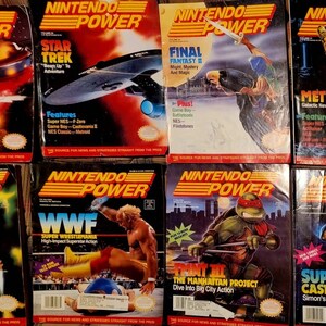 Vintage NINTENDO POWER Magazines Pick Your Favorite Issues Mix and ...