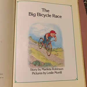 Cabbage Patch Kids Hardcover Book the Big BICYCLE RACE. A Parker ...