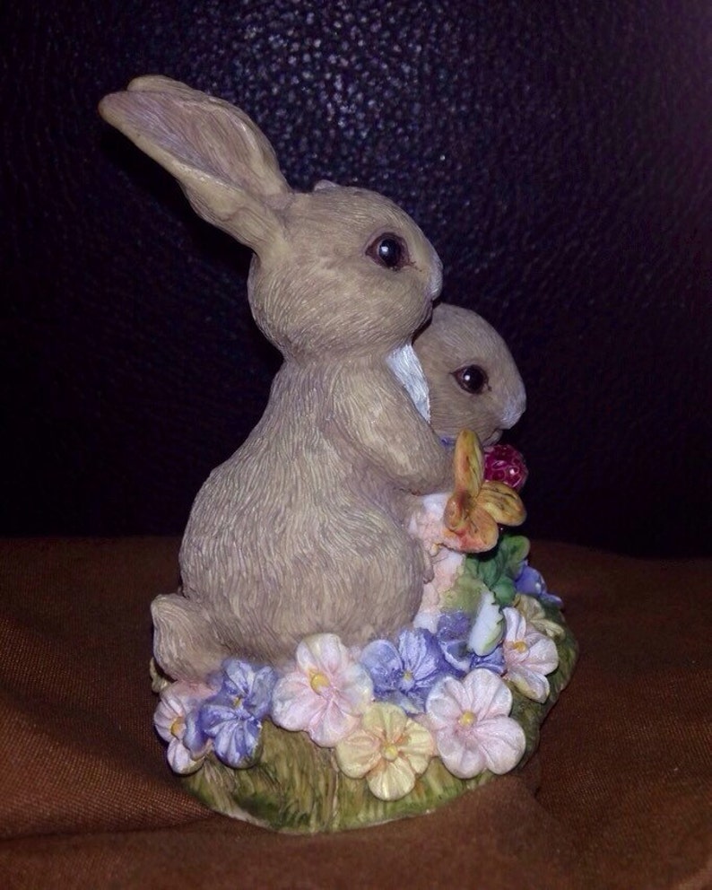 VINTAGE RUSS Berrie & Company Inc Bunny Figurine. EASTER | Etsy