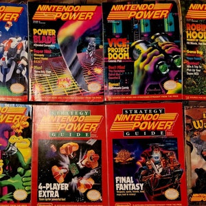 Vintage NINTENDO POWER Magazines Pick Your Favorite Issues Mix and ...