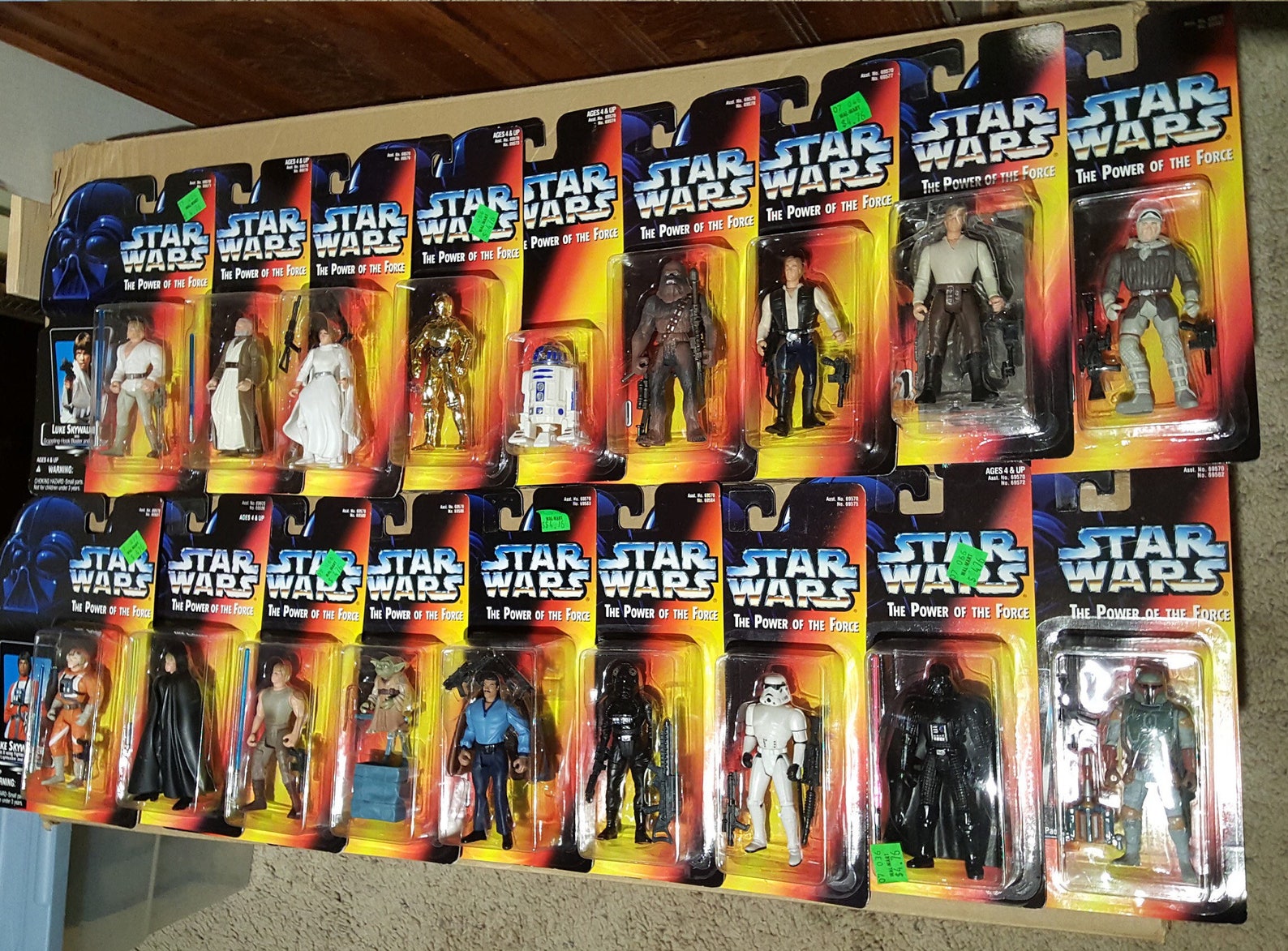 Vintage STAR WARS the Power of the Force 3 3/4 Action - Etsy