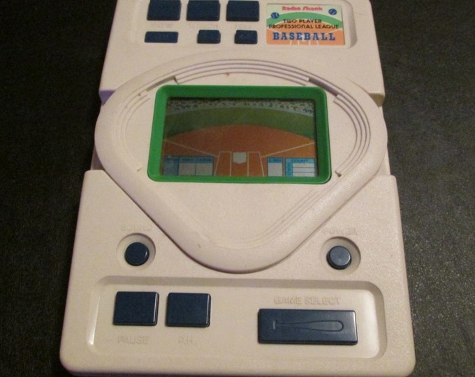 Radio Shack Baseball Electronic Handheld Game - Etsy