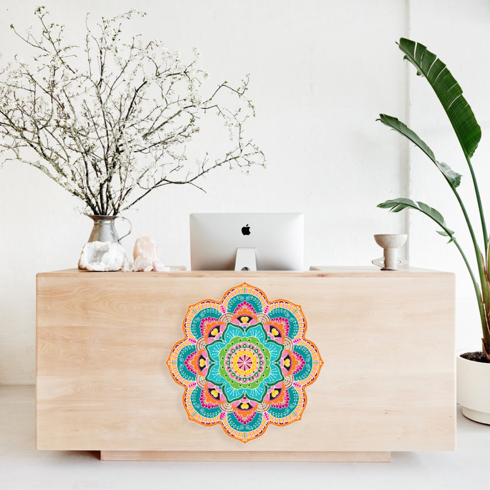 Furniture Decal Large Vinyl Decal Large Stencil Boho Decor - Etsy