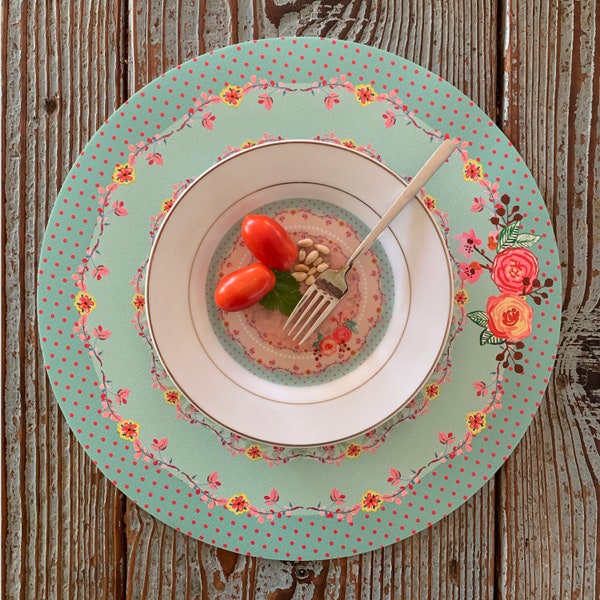 Shabby Chic Placemat - Etsy