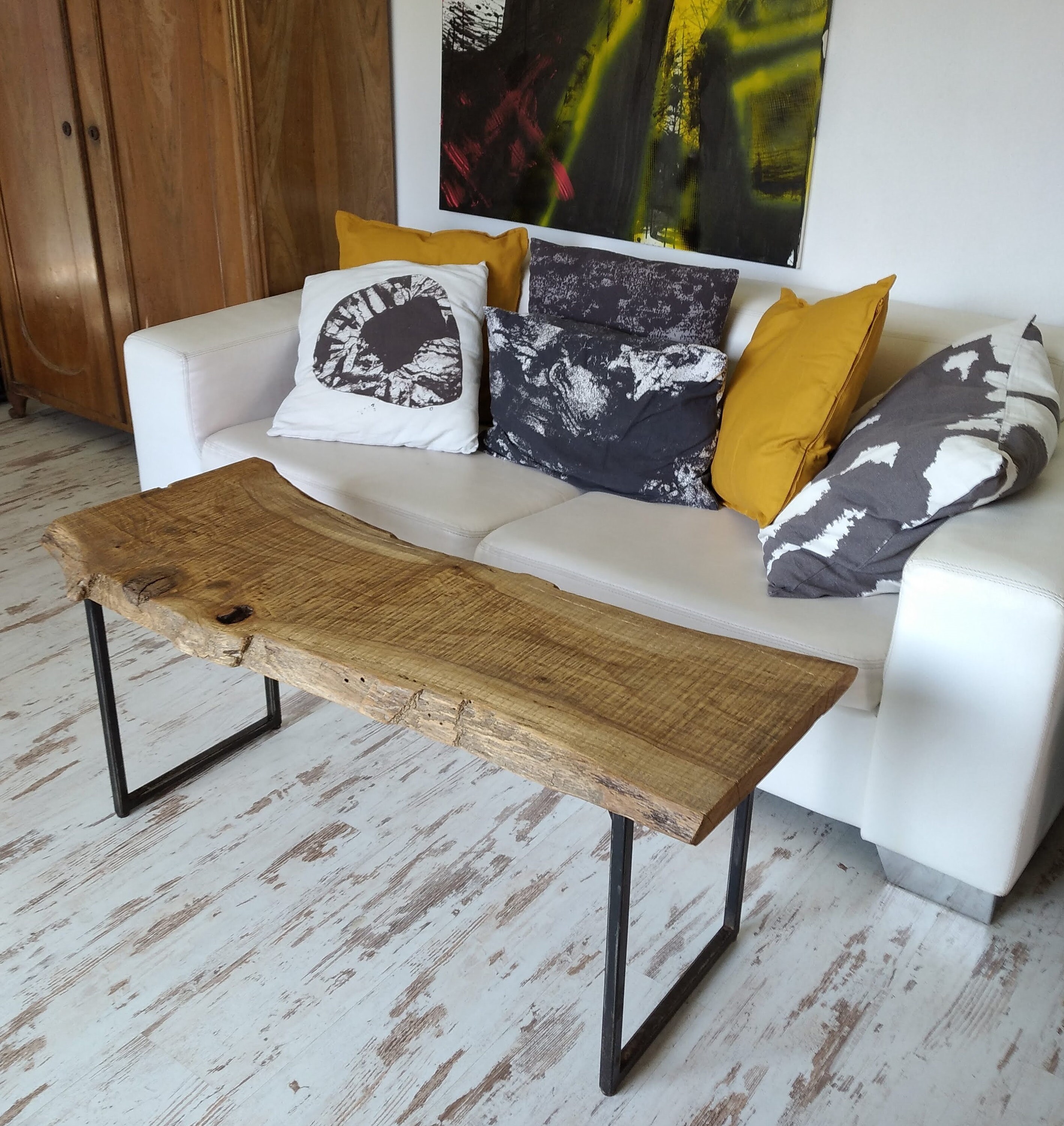Black oak coffee table - Etsy.de