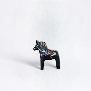 Vintage Set of 5 Original Swedish Dala Horses (1950s-1960s) – Hand ...