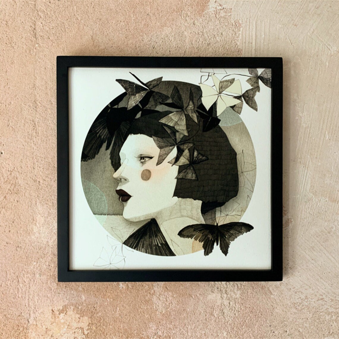 Dark Winter Art Print - Etsy