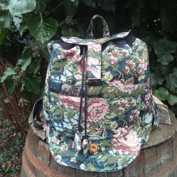 Tapestry Backpack - Etsy