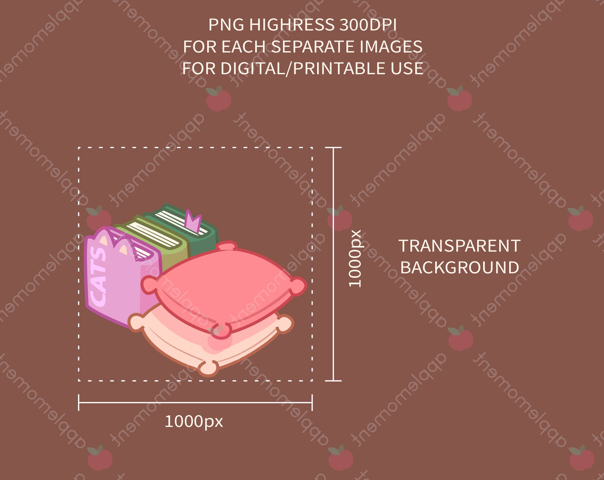 Cute Kawaii Printable Digital Stickers Clipart Illustration Sleeping ...