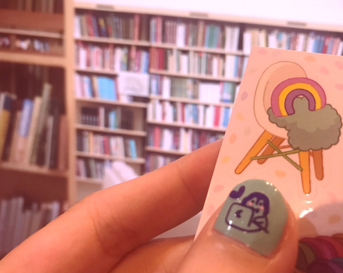 Cute Kawaii Sticker Sheet Student School Study Stationery - Etsy