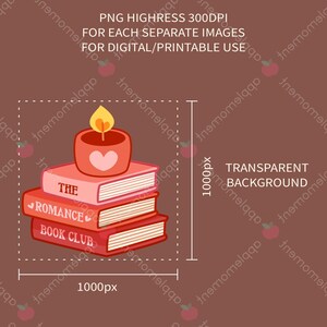 Cute Kawaii Printable Digital Stickers Clipart Autumn Love Romantic ...