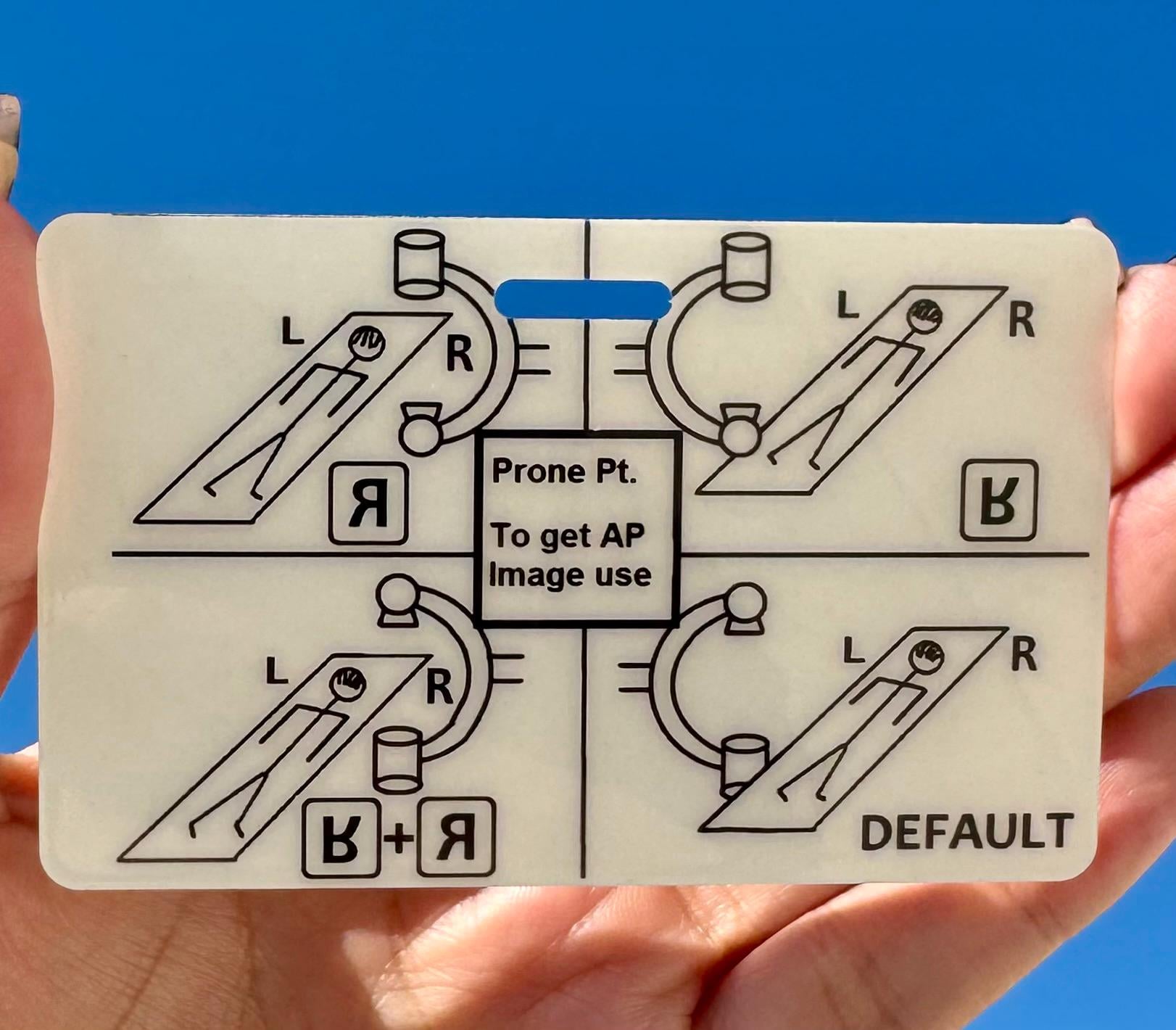 X-ray C-arm Orientation Card - Etsy