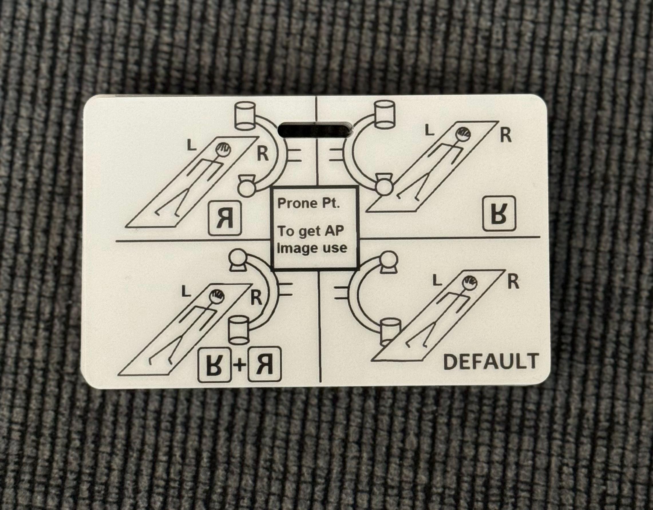 X-ray C-arm Orientation Card - Etsy