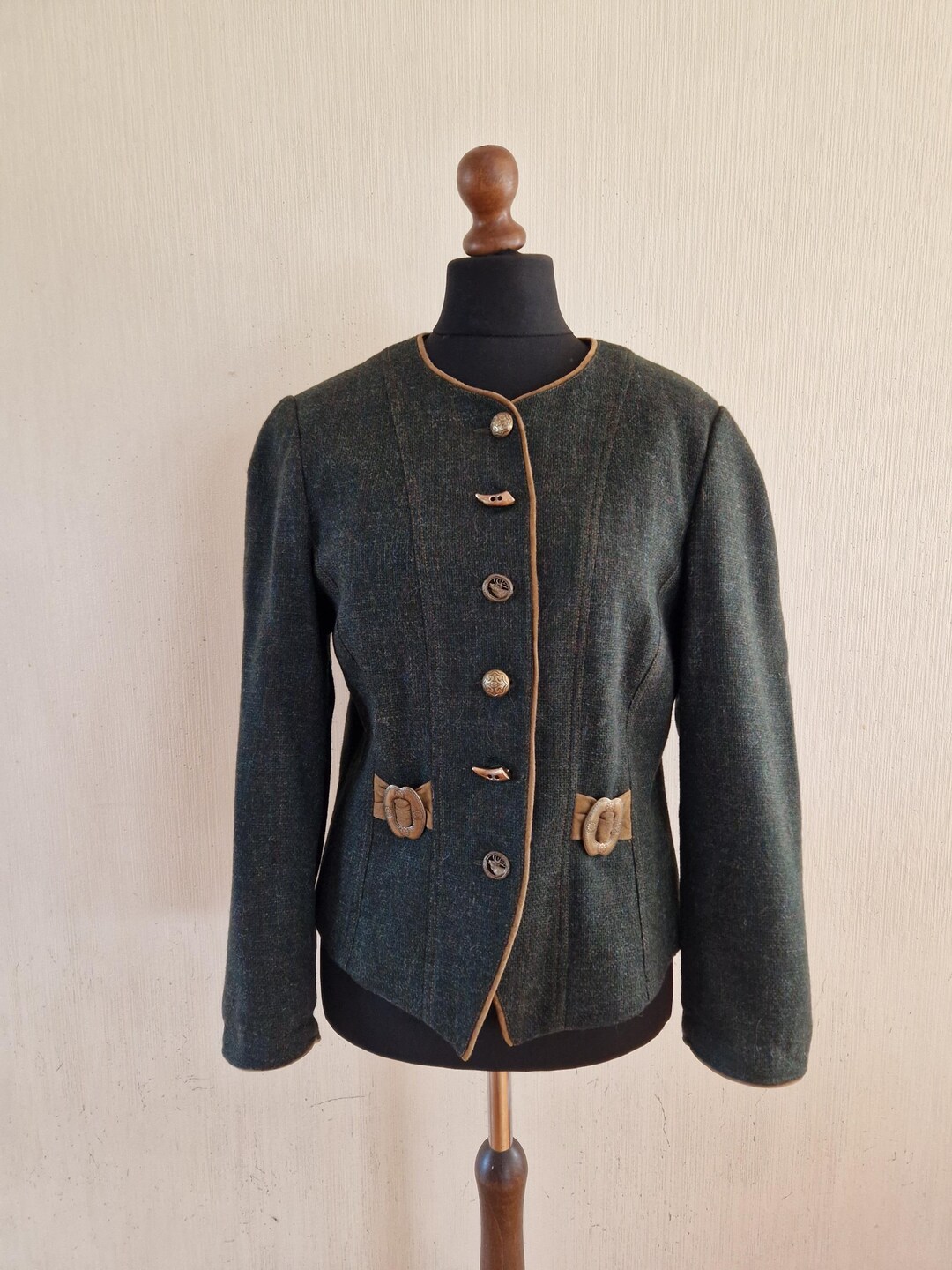 Vintage Hagro Women German Trachten Loden Traditional Bavarian Austrian ...