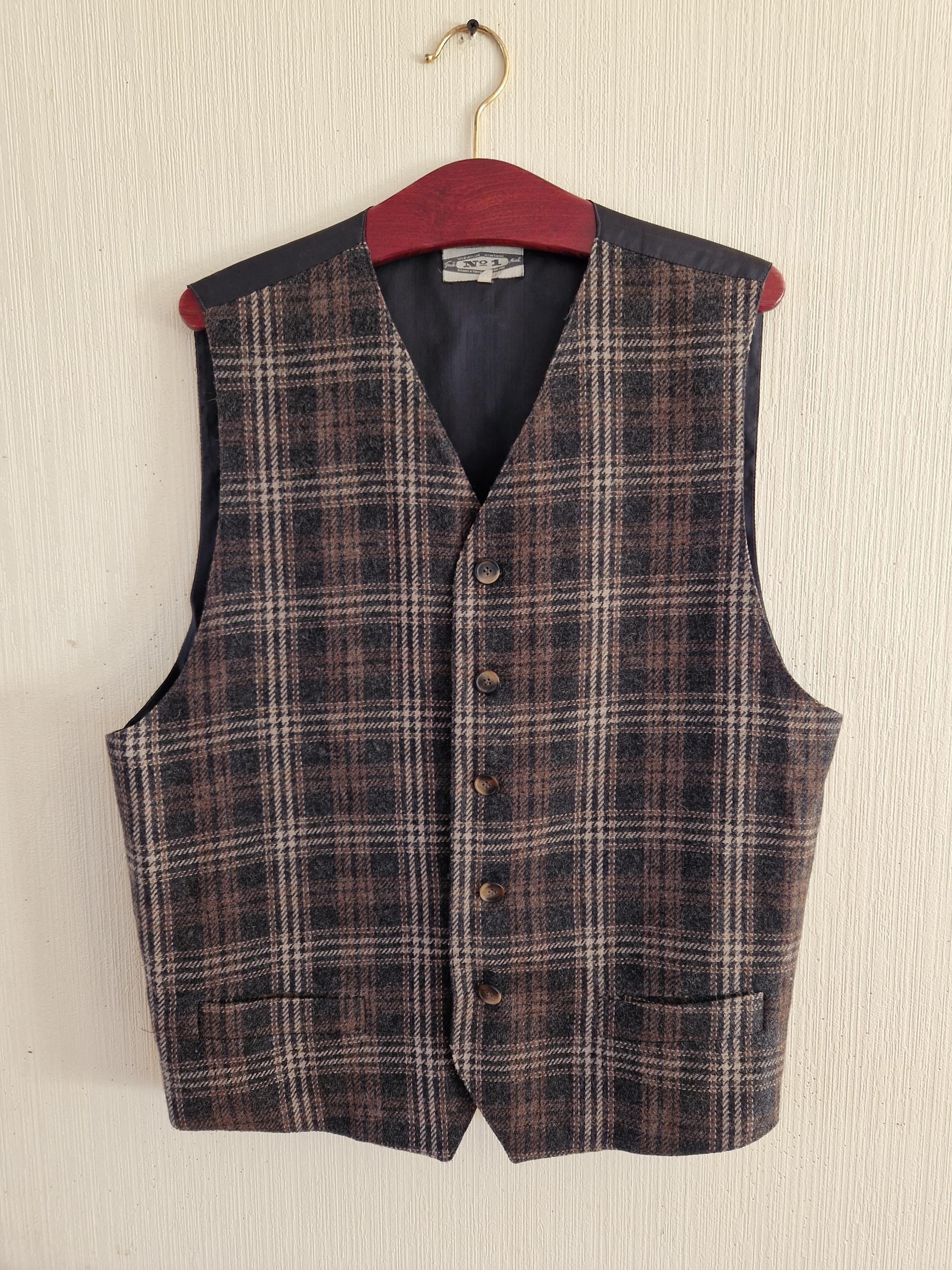Vintage Wool Mens Gentlemen's Formal Vest Xxlarge Size - Etsy