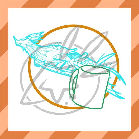 Detailed Lineart Logo Commission | Etsy