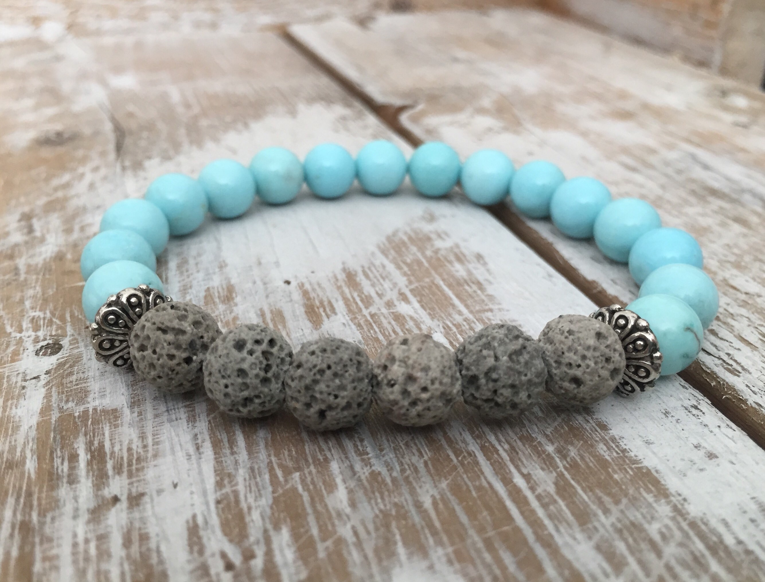 Essential Oil Diffuser Lava Stone Lava Rock Turquoise - Etsy