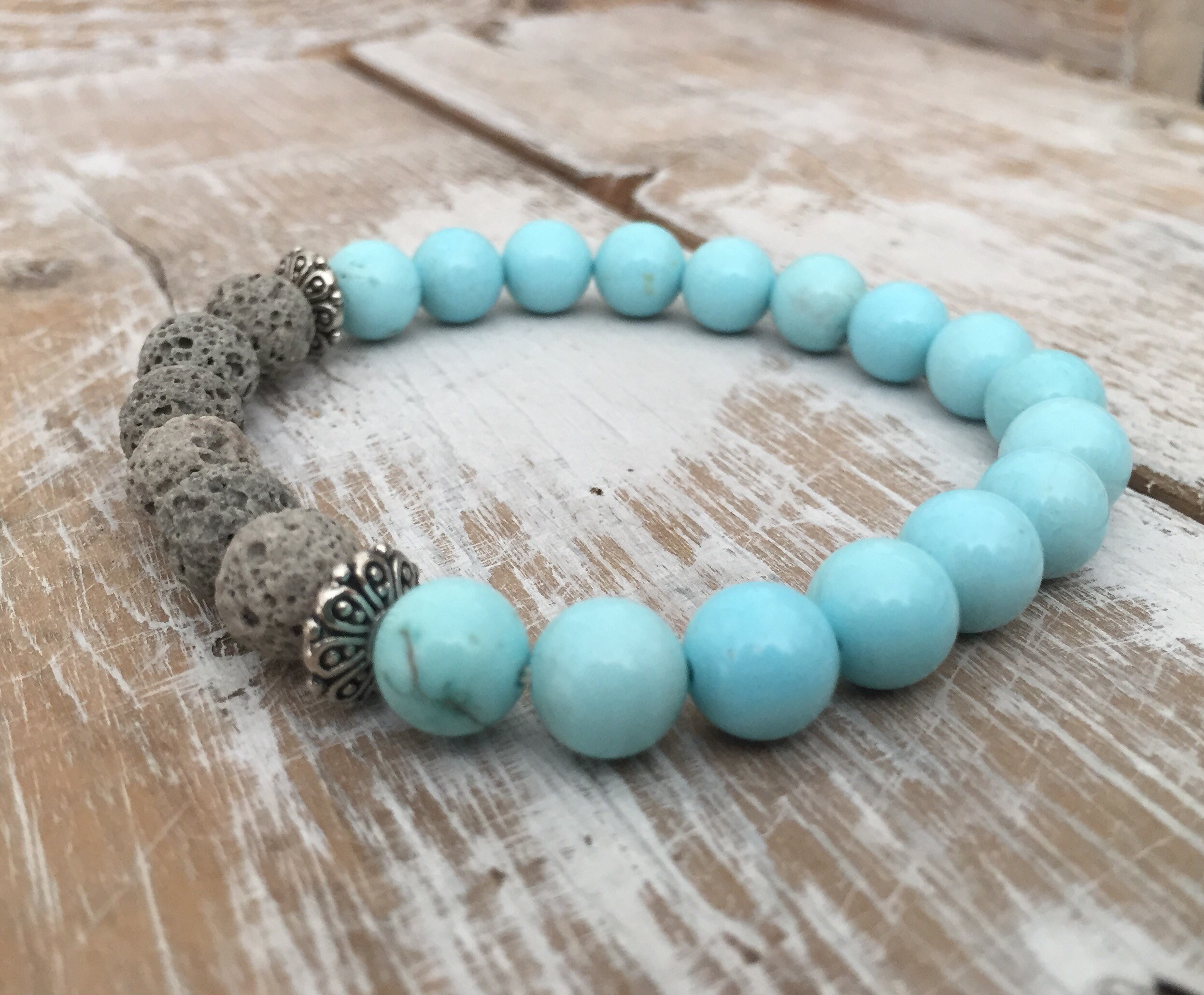 Essential Oil Diffuser Lava Stone Lava Rock Turquoise - Etsy