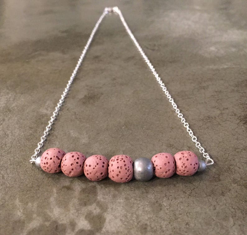 Essential Oil Diffuser Lava Stone Lava Rock Aromatherapy Pink | Etsy