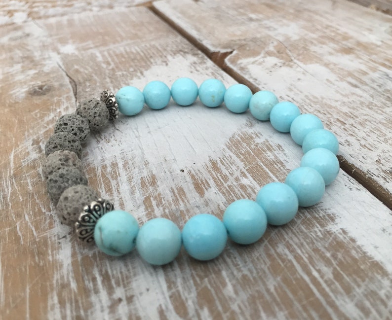 Essential Oil Diffuser Lava Stone Lava Rock Turquoise - Etsy