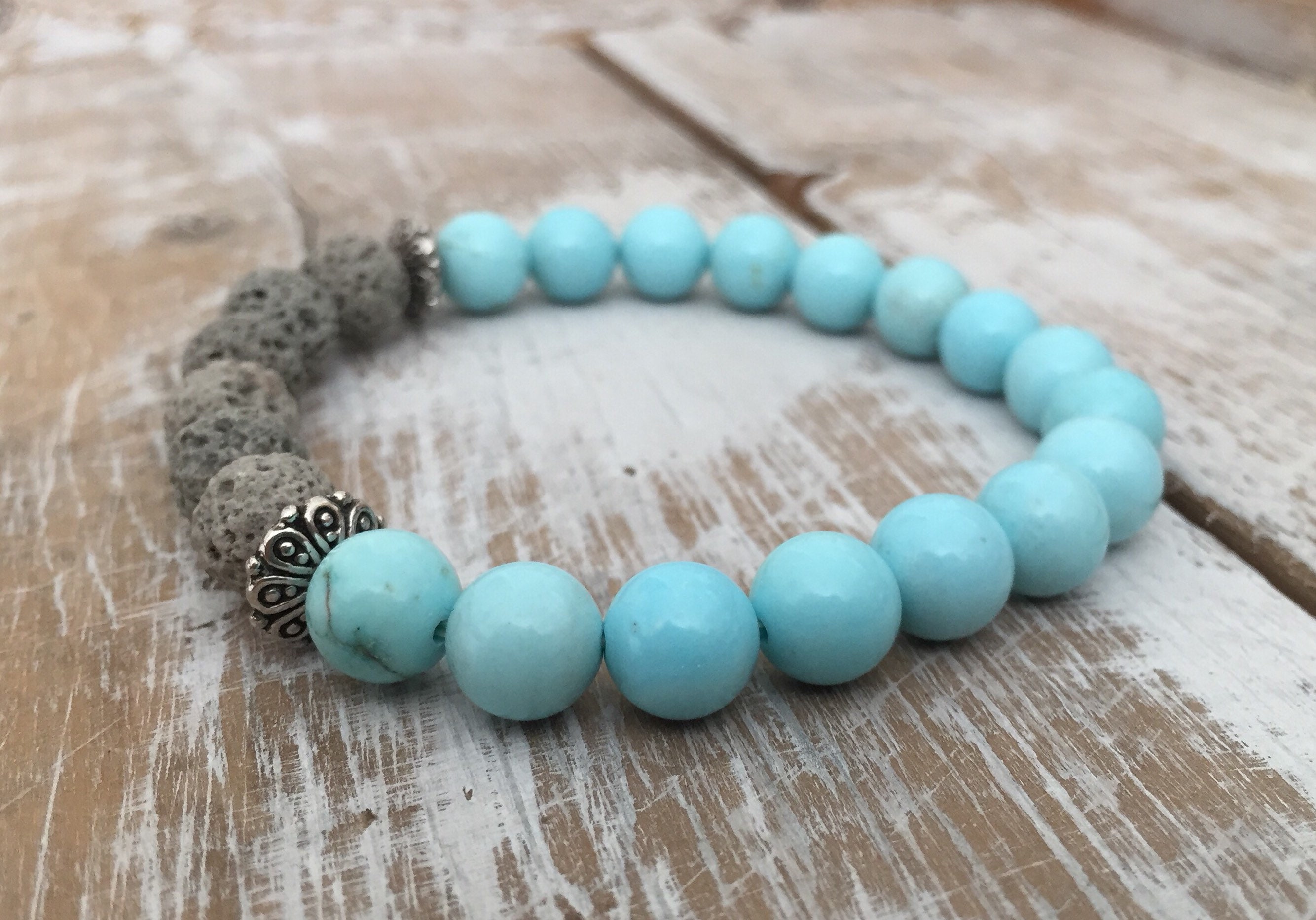 Essential Oil Diffuser Lava Stone Lava Rock Turquoise - Etsy