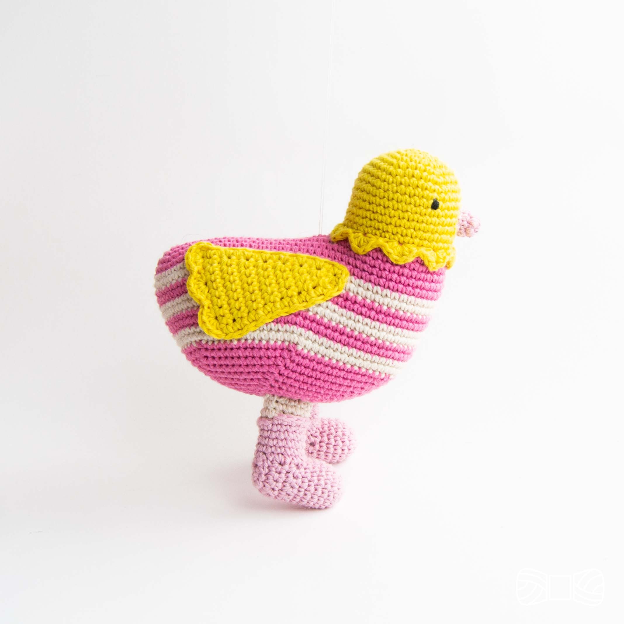 Crochet Chicken Toy Pattern, Printable Amigurumi PDF Pattern, Easter ...