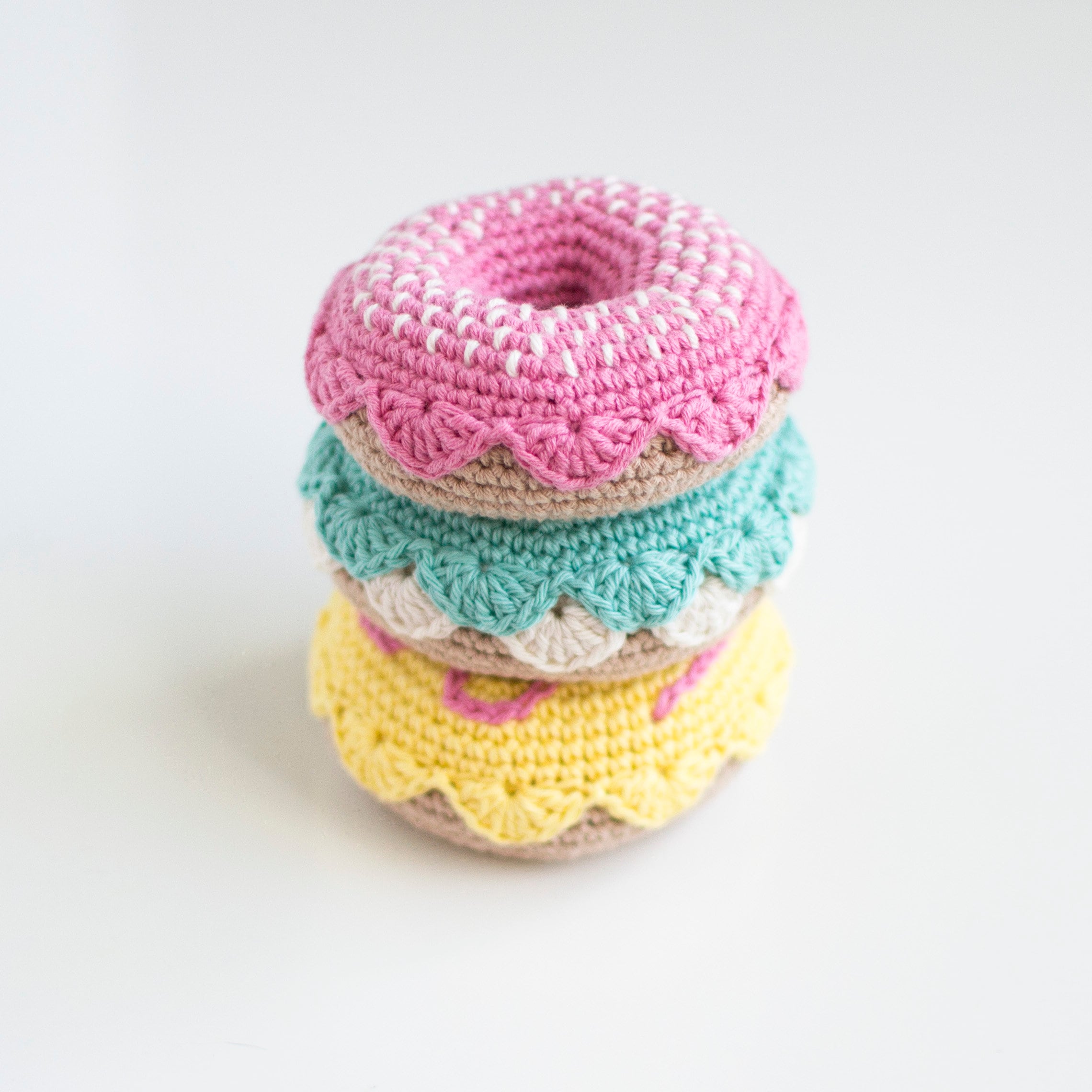 PATTERN: Crochet donuts Crochet amigurumi PDF pattern - Etsy España