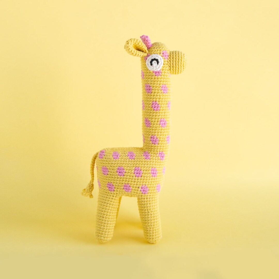 Cute Crochet Giraffe Toy Pattern, Printable Amigurumi PDF Pattern, Kids ...