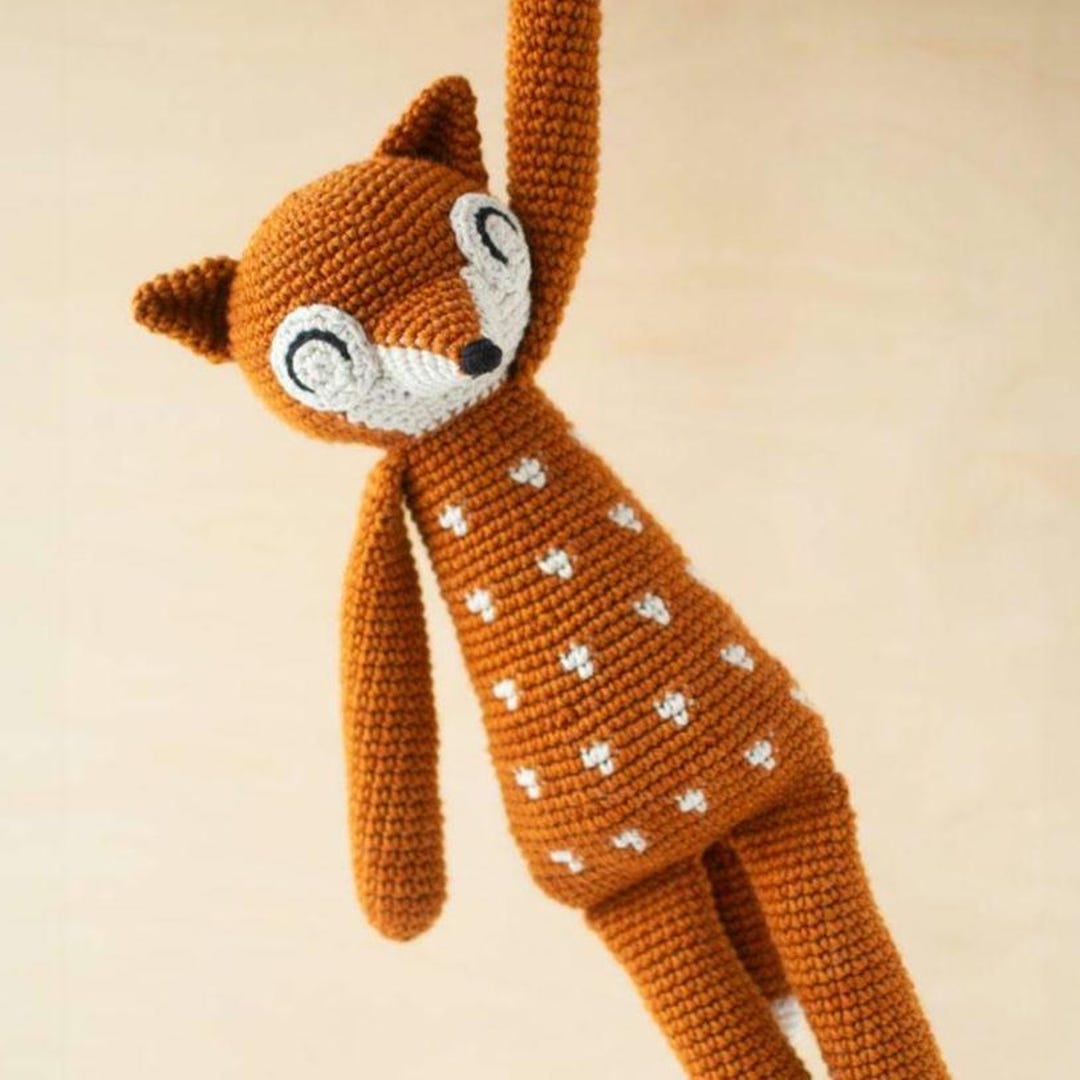 Crochet Fox Toy Pattern, Printable Amigurumi PDF Pattern, Scandinavian ...