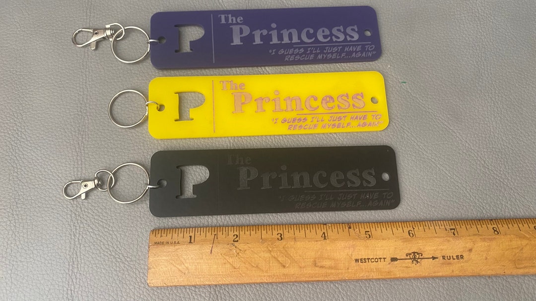 Geeky Laser Cut Acrylic Personality Identifier Keychains With Quote ...