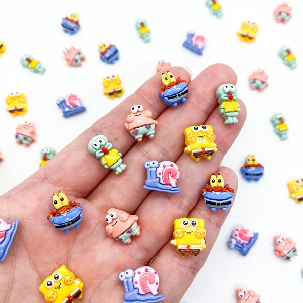 Spongebob Charms - Etsy