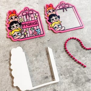 DIY Mini Crybaby PPG Photo Frame Keychain - Etsy