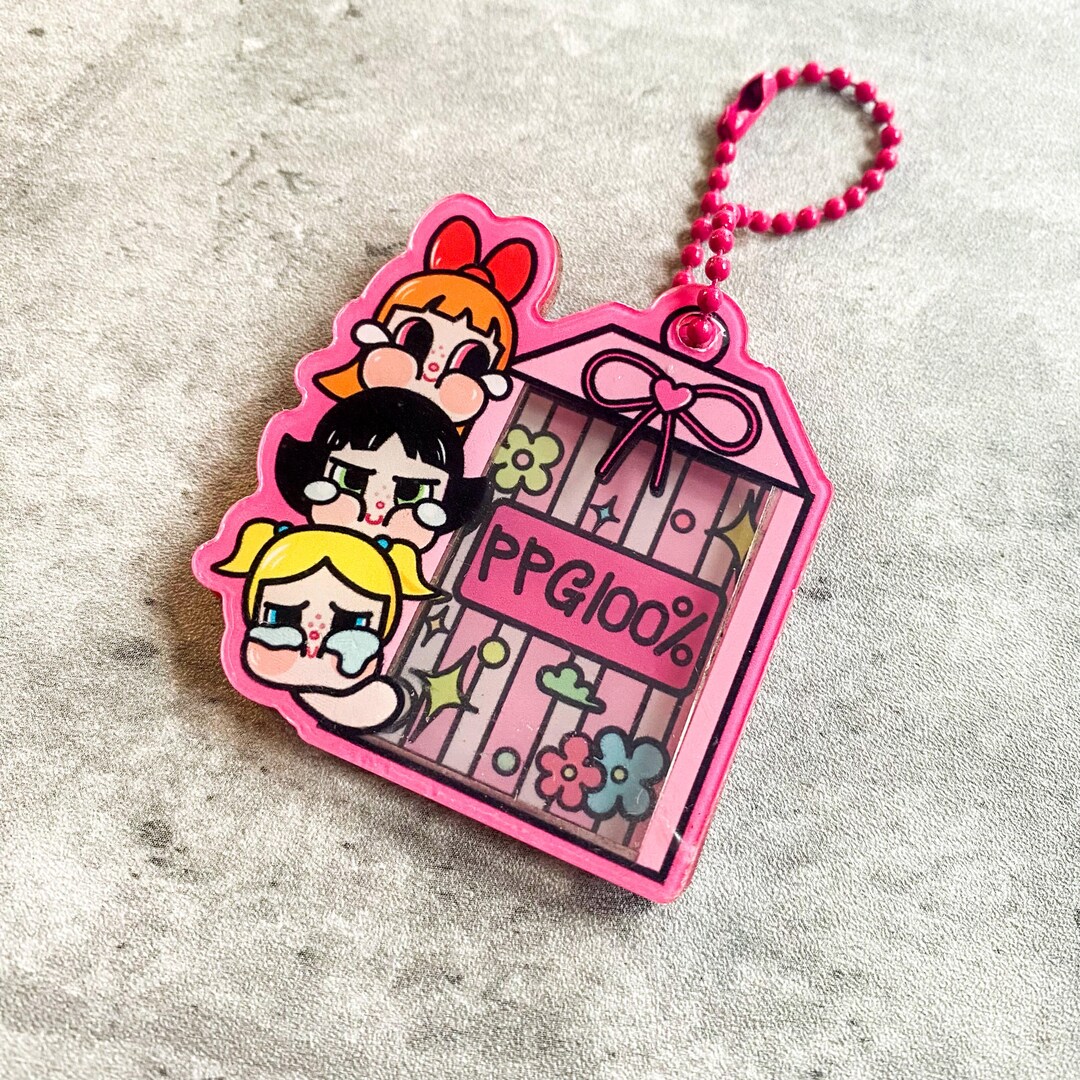 DIY Mini Crybaby PPG Photo Frame Keychain - Etsy