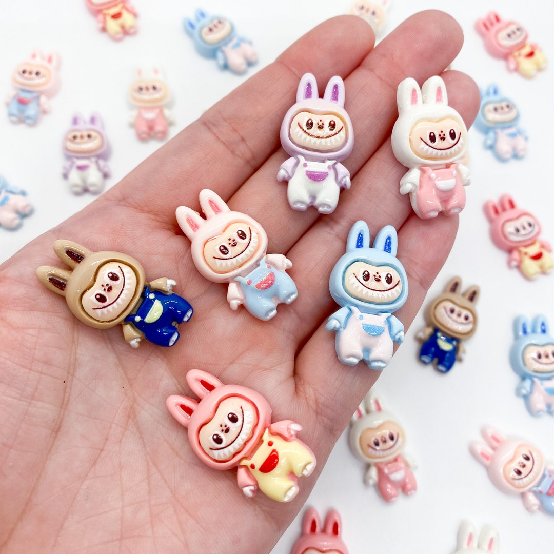 Labubu Mix Design Resin Charm, DIY, Jewelry Making Supplies, 3D Charms ...